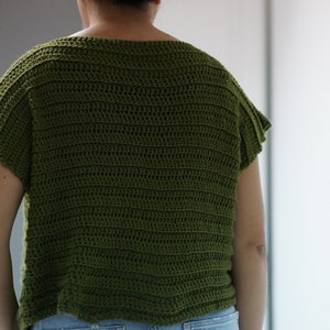 Oversized Top Crochet Pattern - Etsy