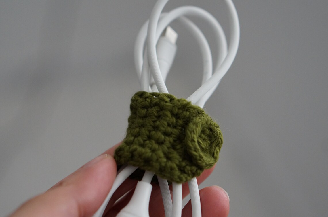 Cable Organizer Crochet Pattern - Etsy