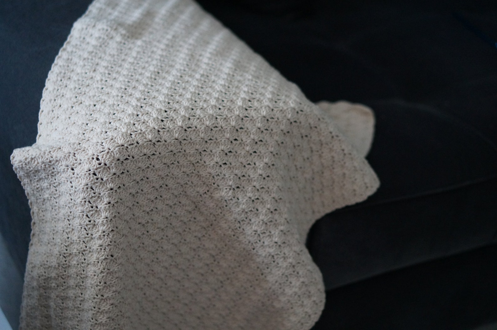 The Shell Stitch Rectangular Crochet Shawl Pattern - Etsy