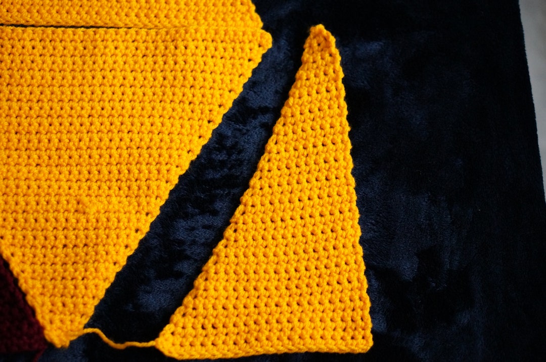 Half Triangle Crochet Pattern - Etsy