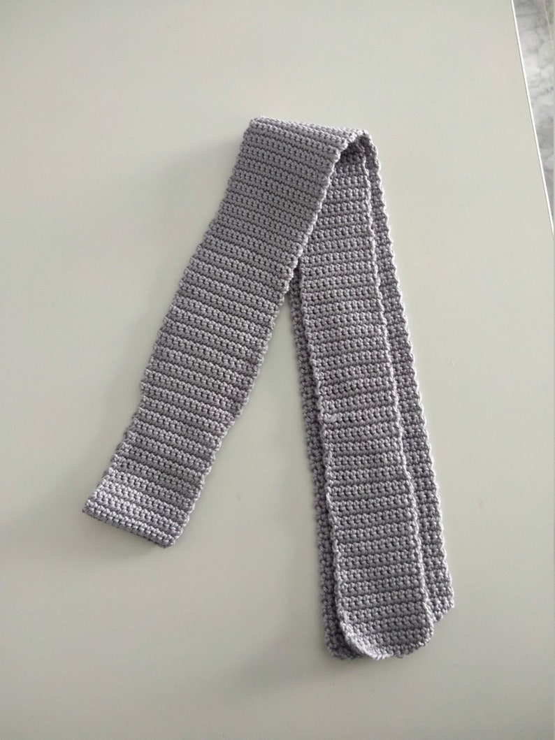 The Necktie Crochet Pattern - Etsy
