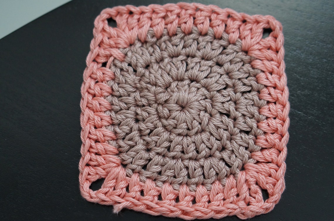 Granny Square Circle Pattern - Etsy