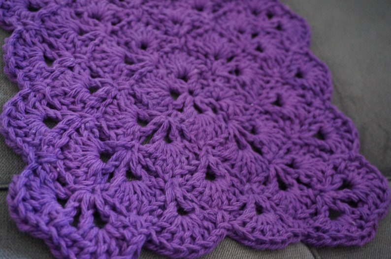 German Shell Stitch Crochet Pattern - Etsy