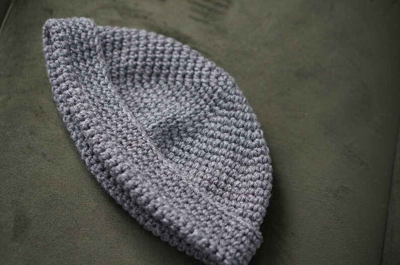 Short Beanie Crochet Pattern . Fisherman Beanie - Etsy