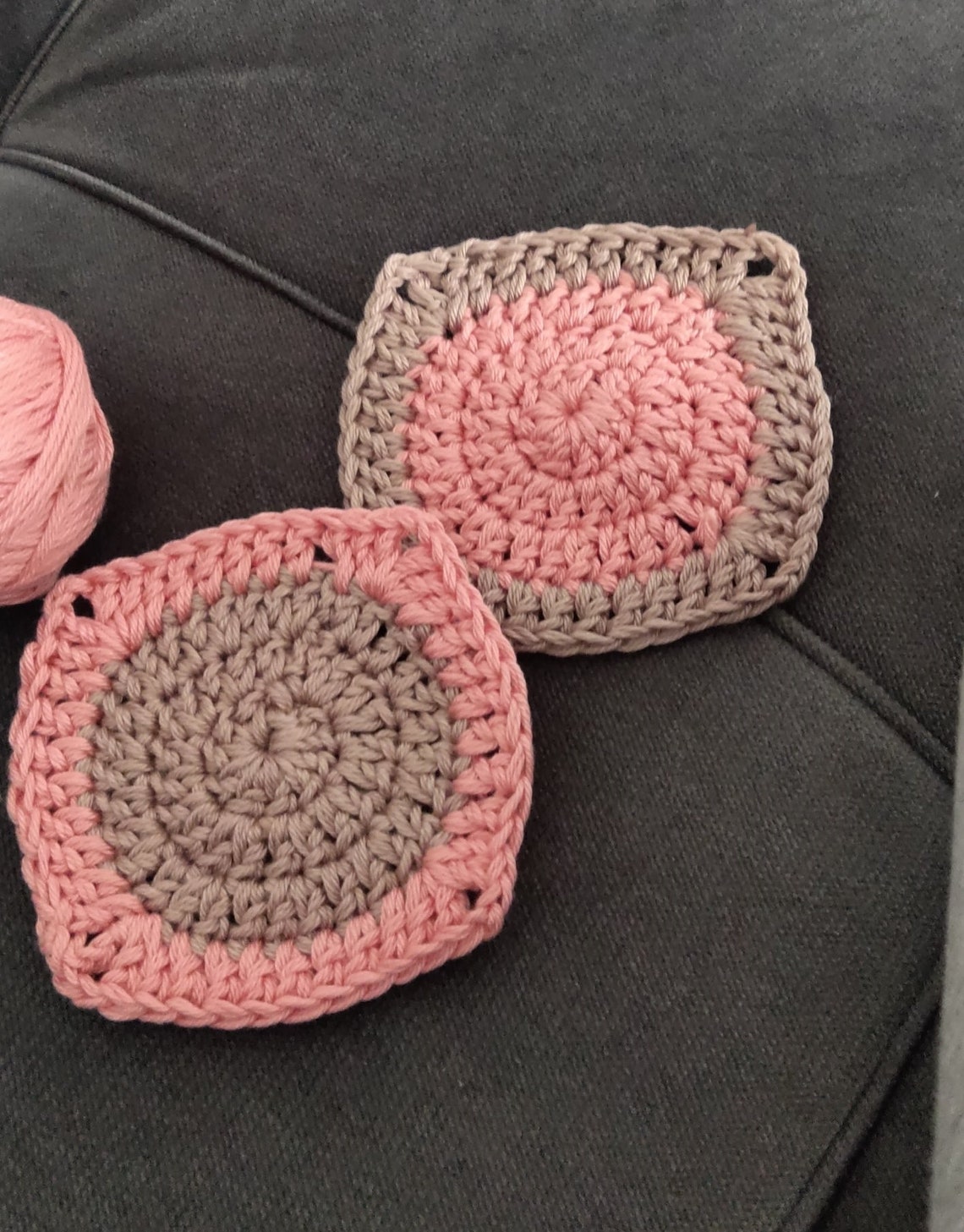 Granny Square Circle Pattern - Etsy