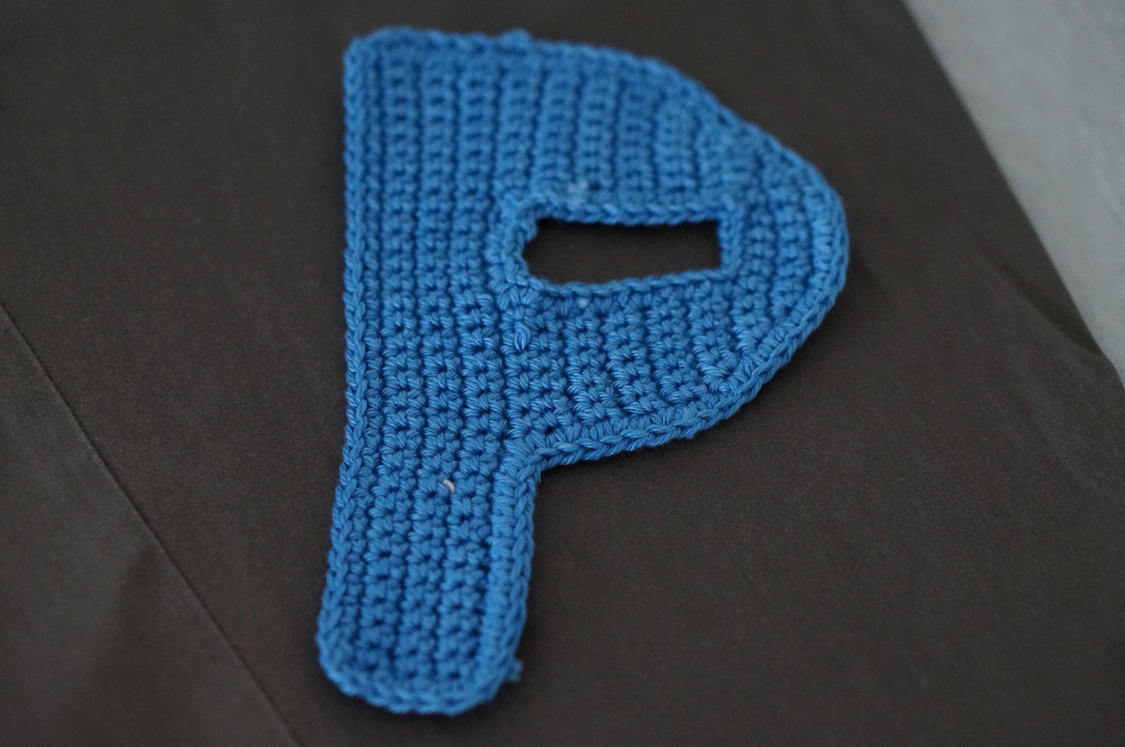 Crochet Alphabets: Letter P Crochet Pattern - Etsy