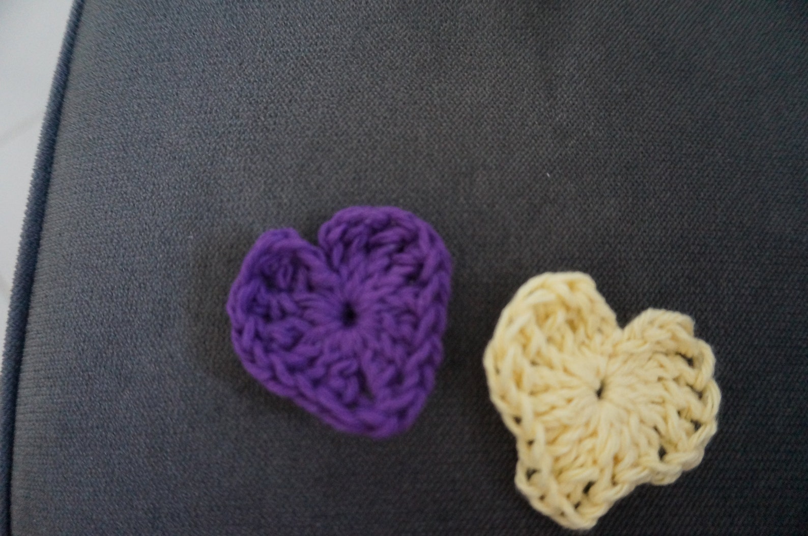 Crochet a Small Heart Pattern - Etsy