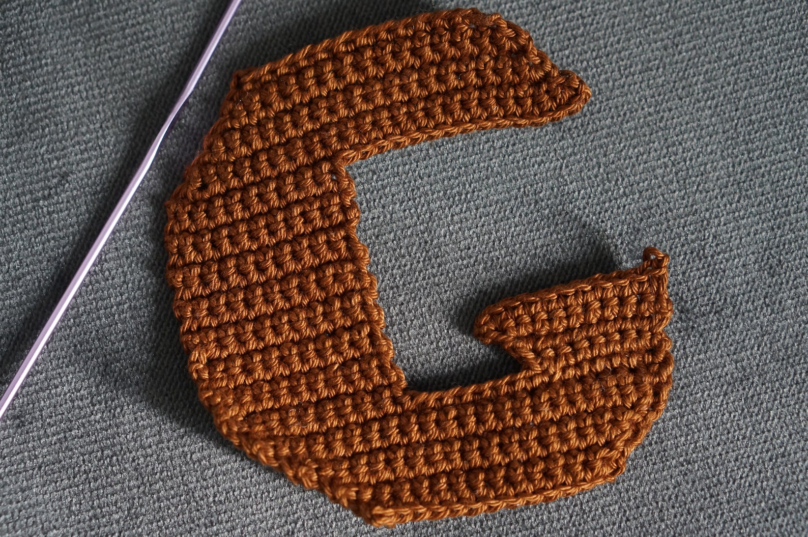 Letter G Crochet Pattern . Crochet Letters and Alphabets - Etsy