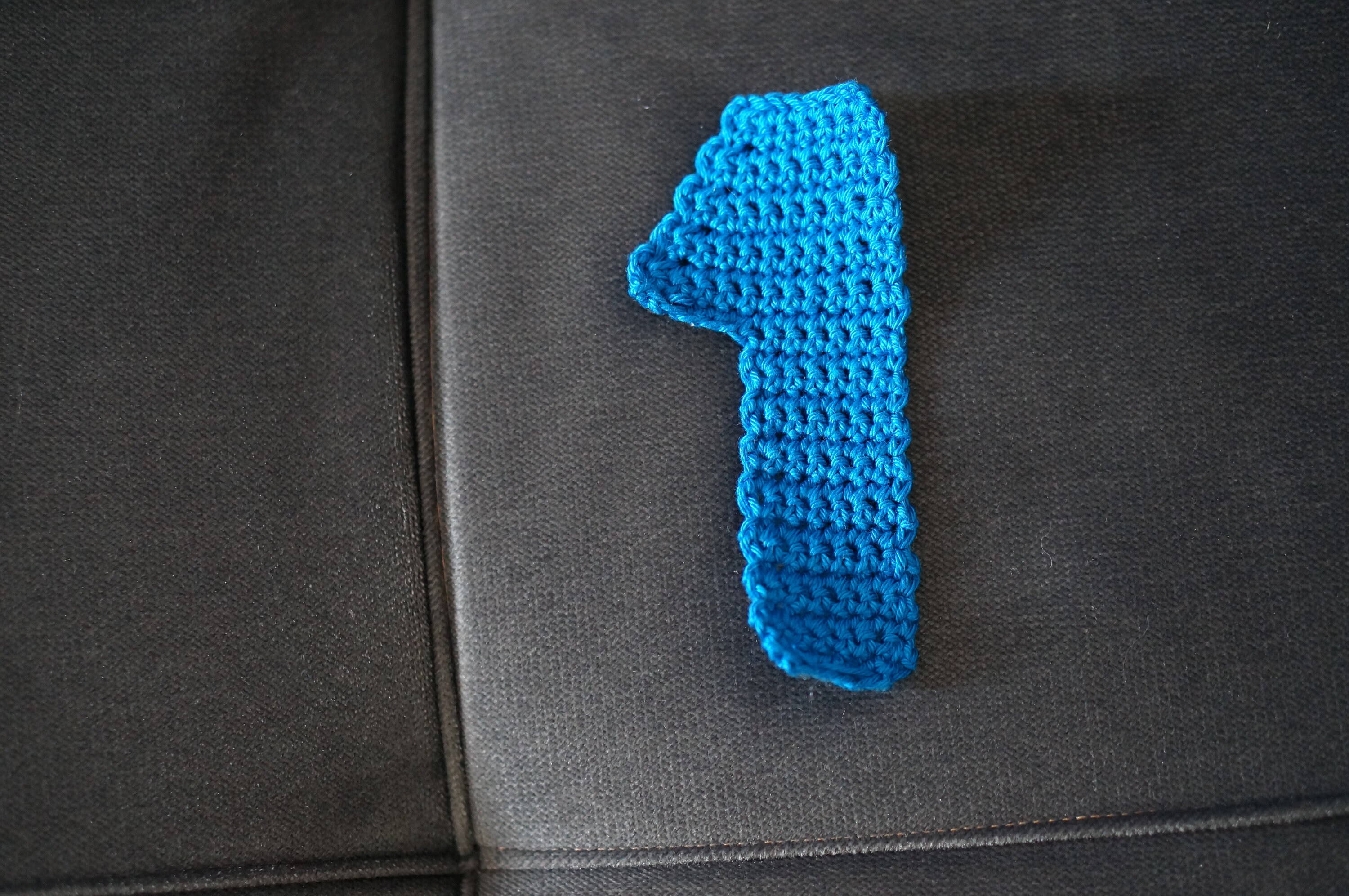 Crochet Number 1 Pattern - Etsy