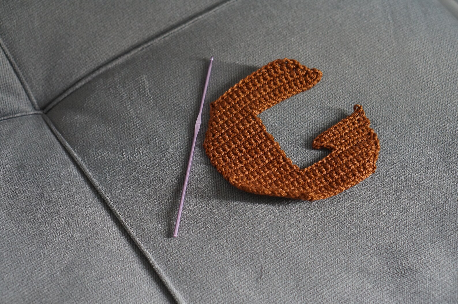 Letter G Crochet Pattern . Crochet Letters and Alphabets - Etsy