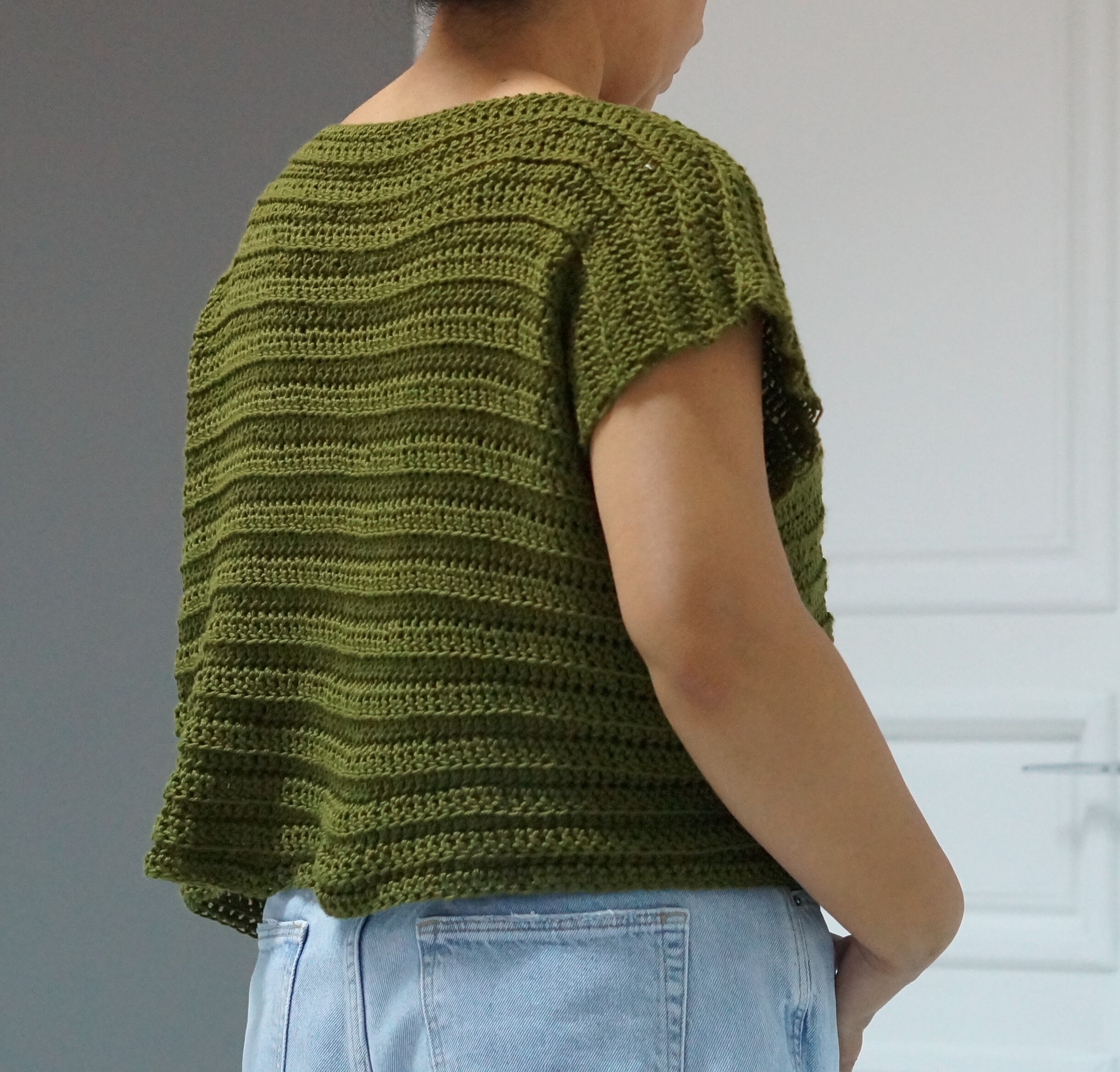 Oversized Top Crochet Pattern - Etsy