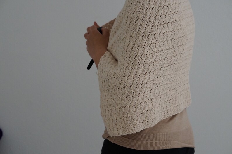 The Shell Stitch Rectangular Crochet Shawl Pattern - Etsy