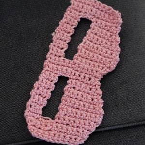 Letter B Crochet Pattern - Etsy