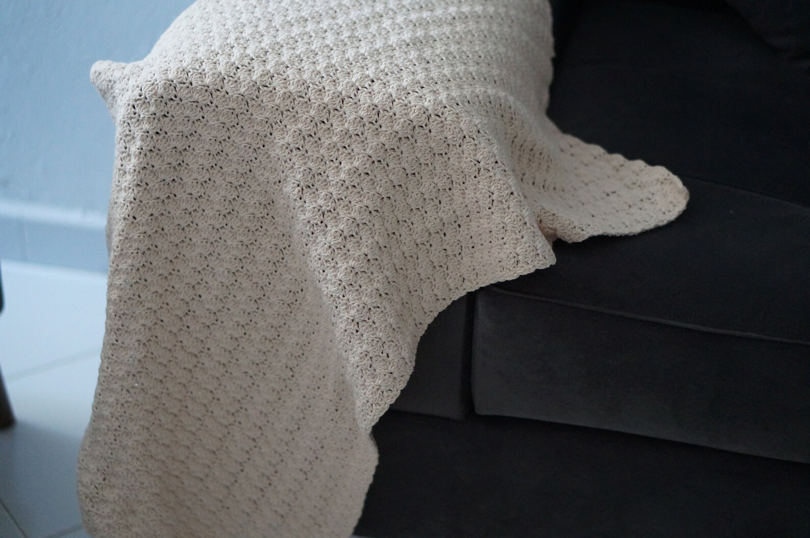 The Shell Stitch Rectangular Crochet Shawl Pattern - Etsy