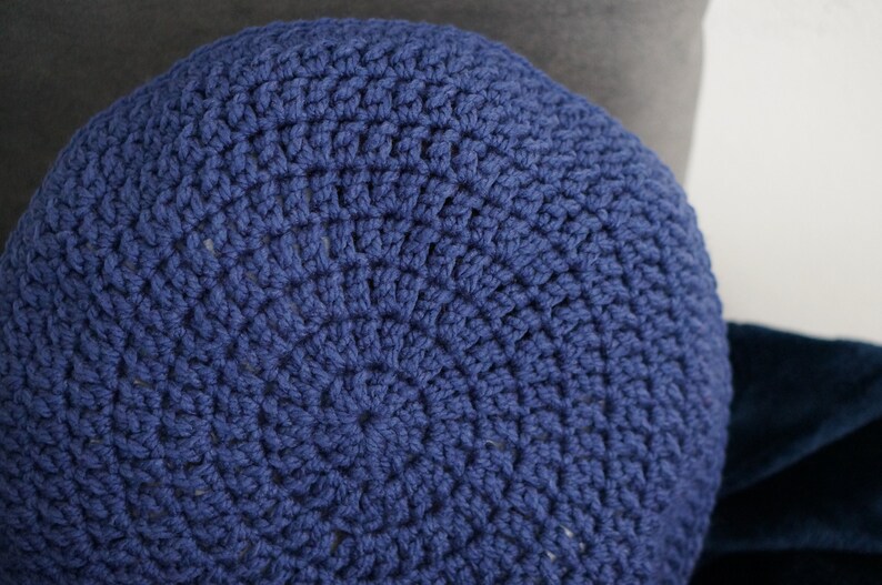 Round Pillow Crochet Pattern - Etsy
