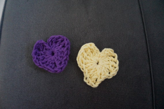 Crochet a Small Heart Pattern - Etsy