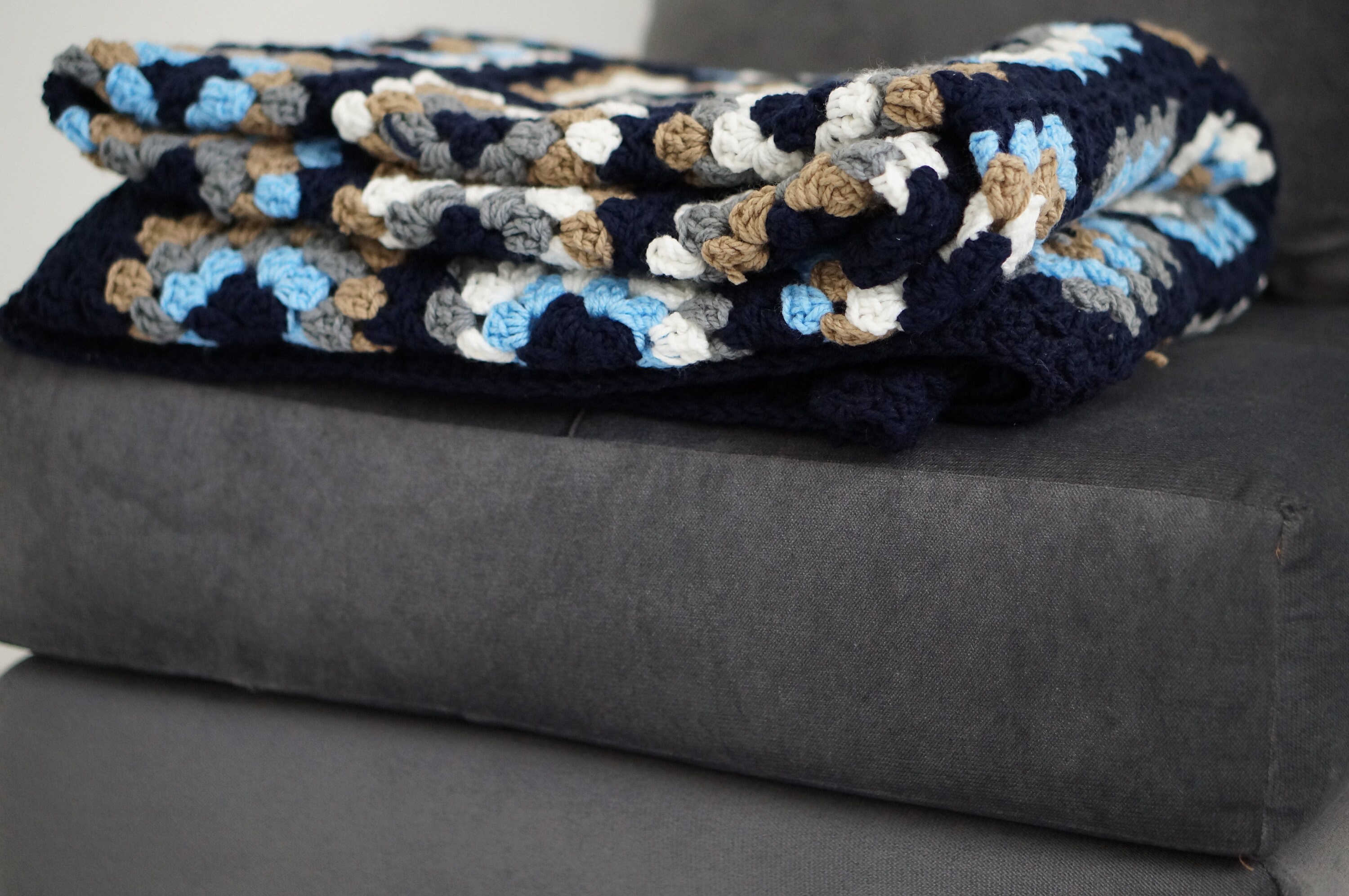 The Granny Square Blanket Pattern - Etsy