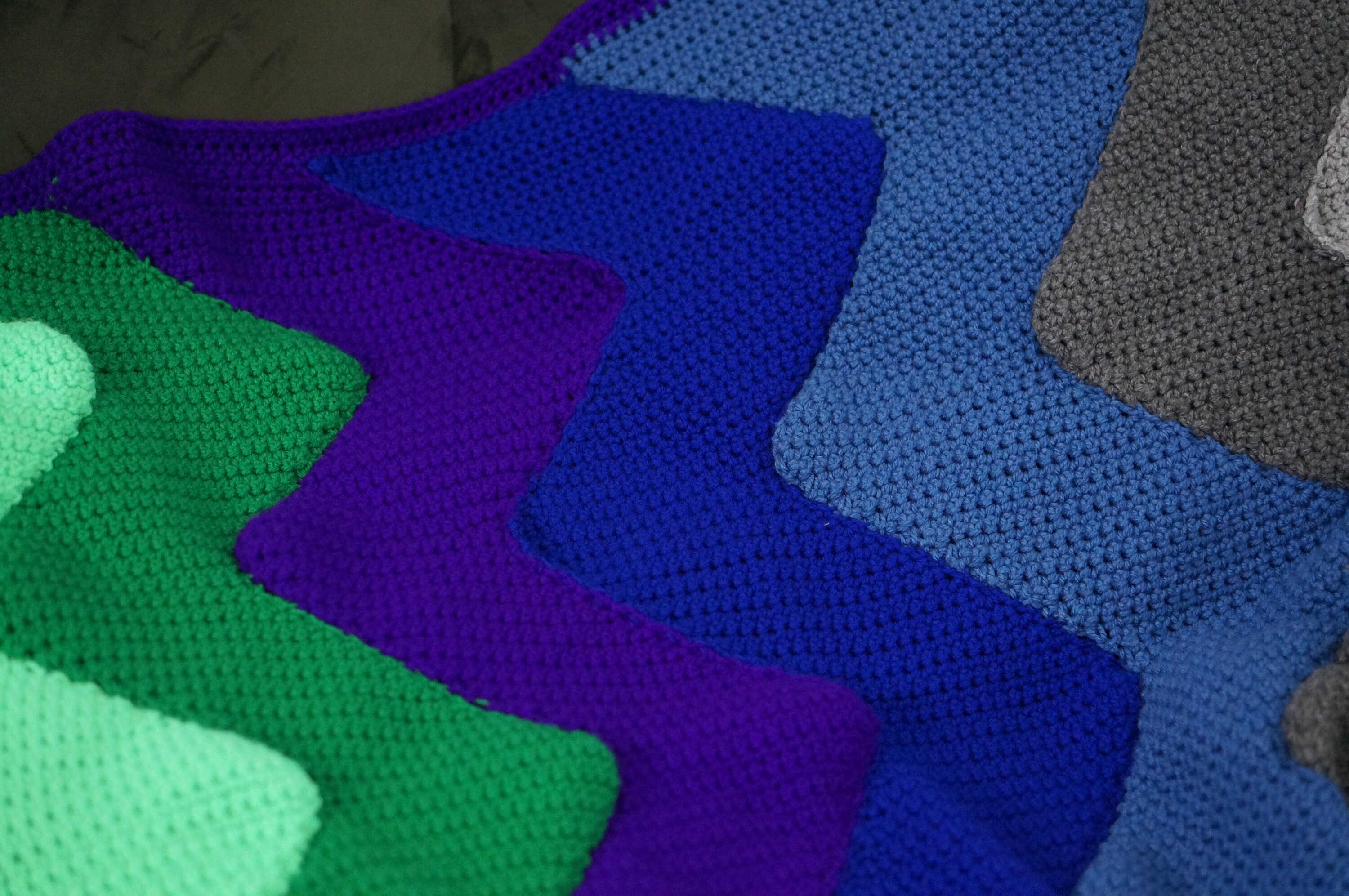 Wavy Blanket Crochet Pattern - Etsy