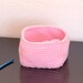 Mini Square Basket PDF Pattern - Etsy