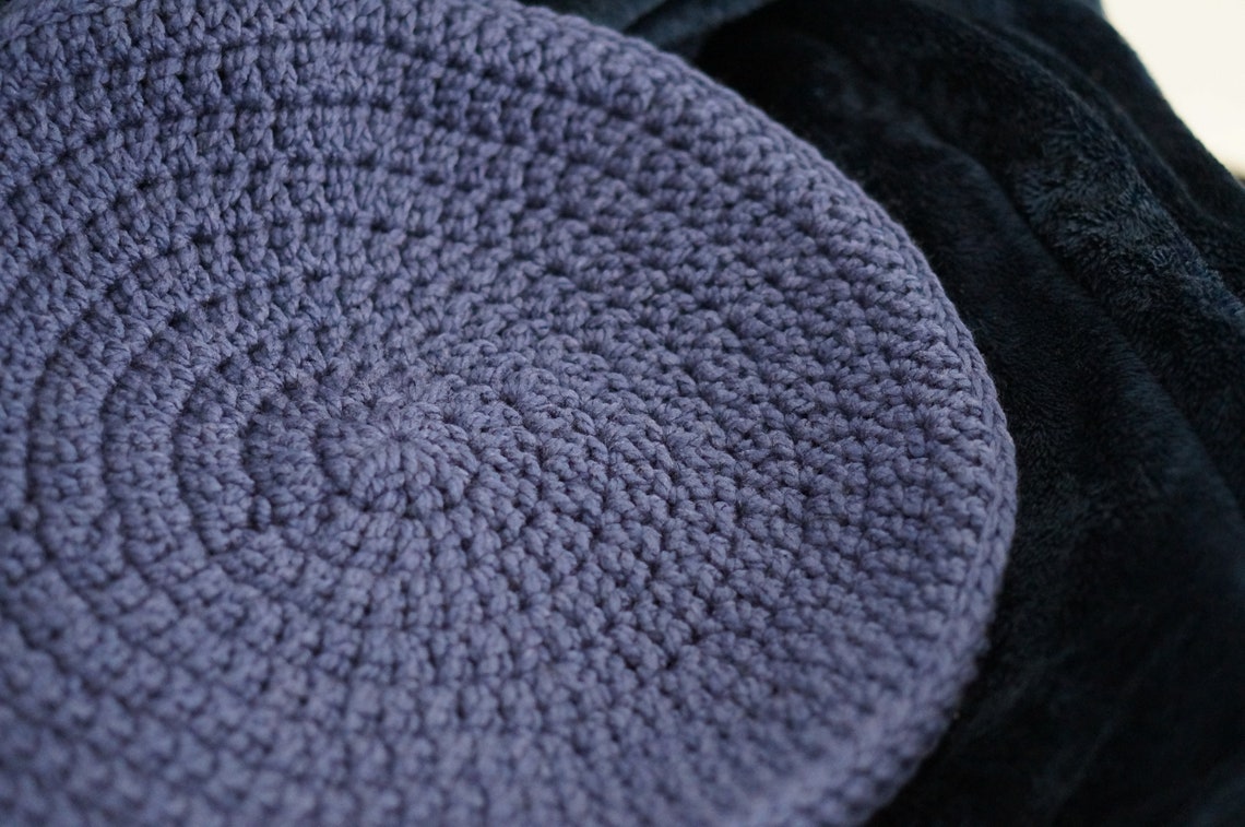 Round Pillow Crochet Pattern - Etsy