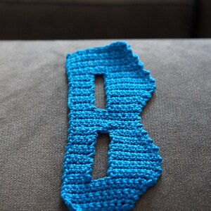 Letter B Crochet Pattern - Etsy