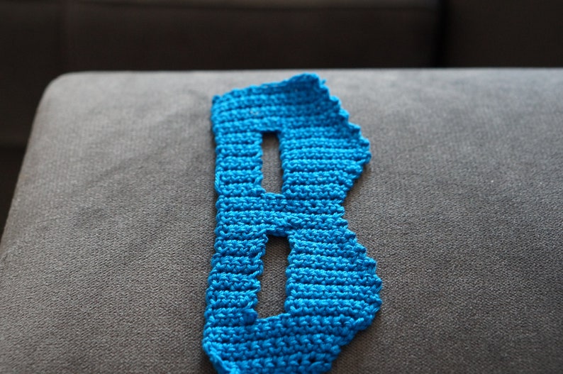 Letter B Crochet Pattern - Etsy