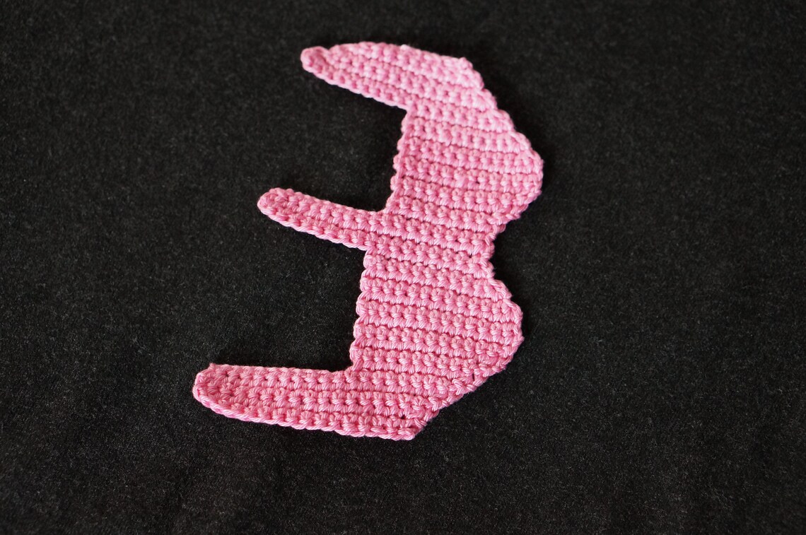 Crochet the Number 3 Pattern - Etsy