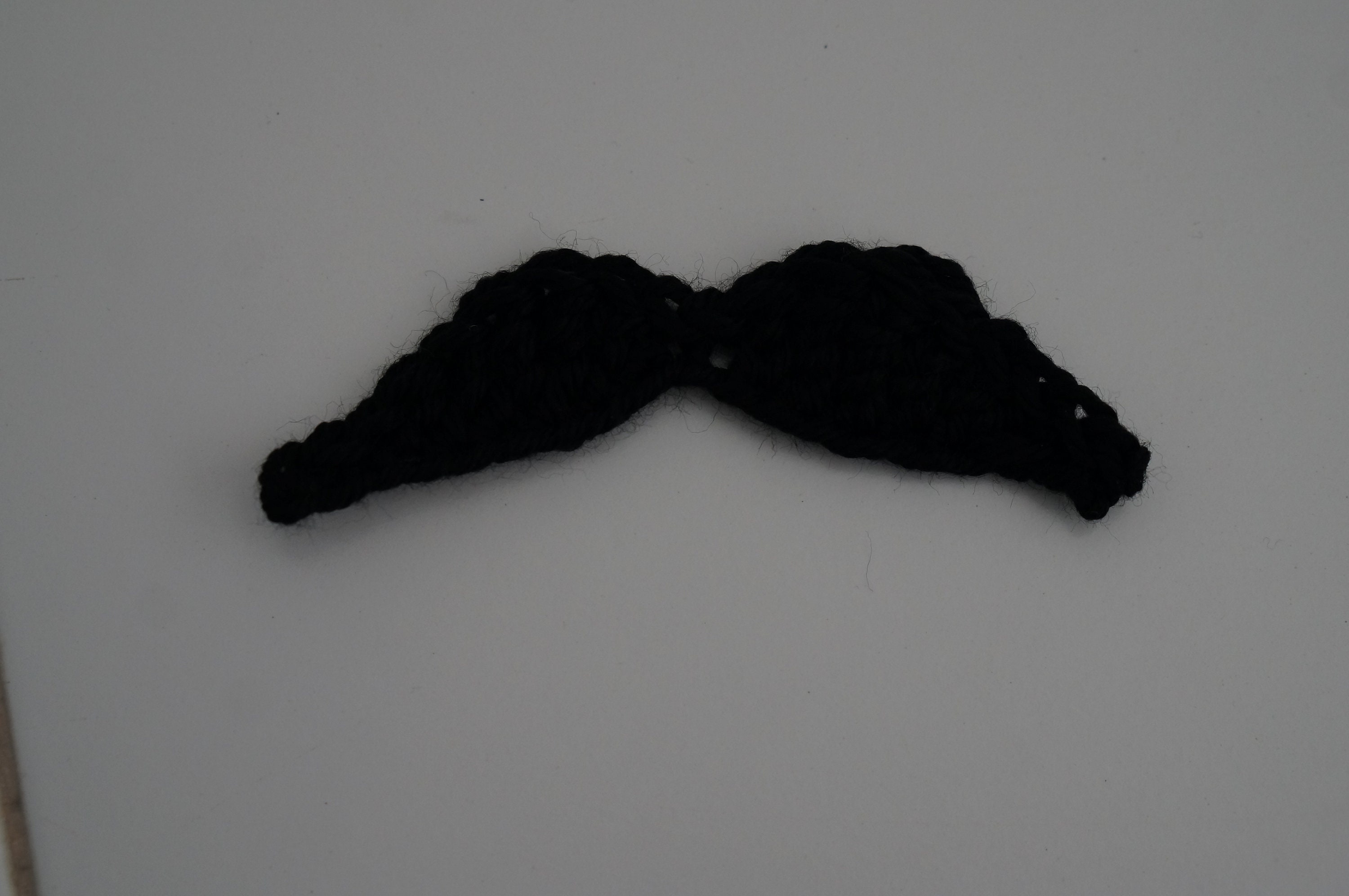 Crochet Moustache Applique PDF Pattern - Etsy