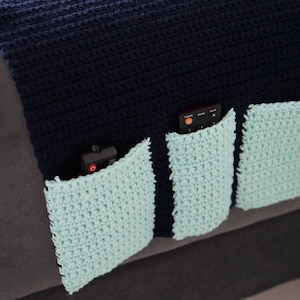 Crochet a Remote Organizer Pattern - Etsy