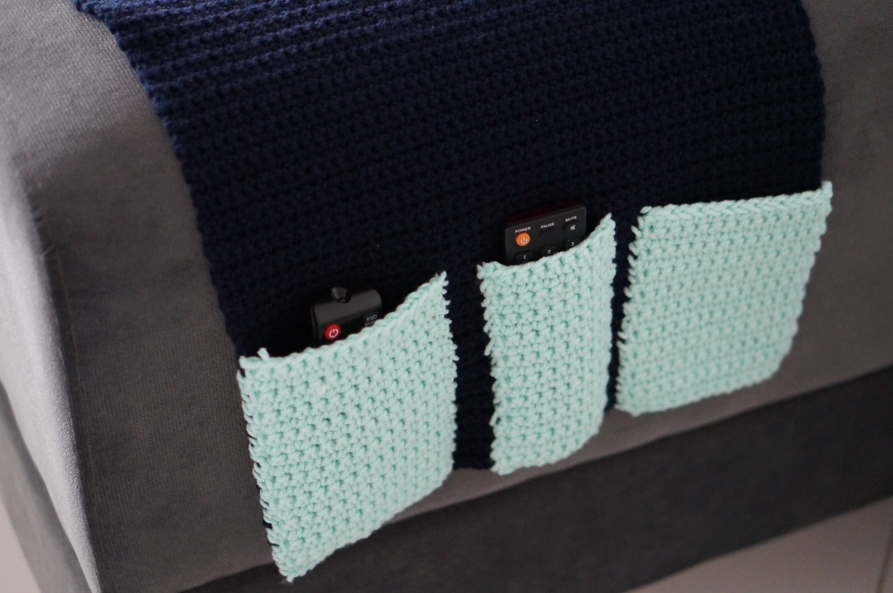 Crochet a Remote Organizer Pattern - Etsy
