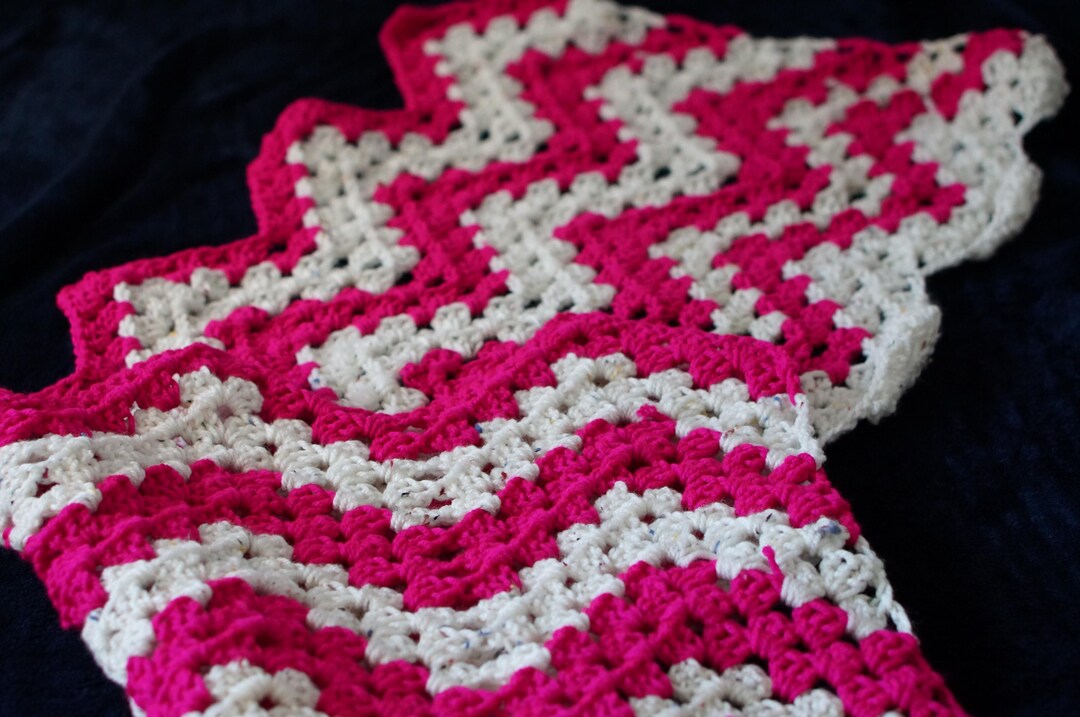 Granny Ripple Shawl Crochet Pattern - Etsy