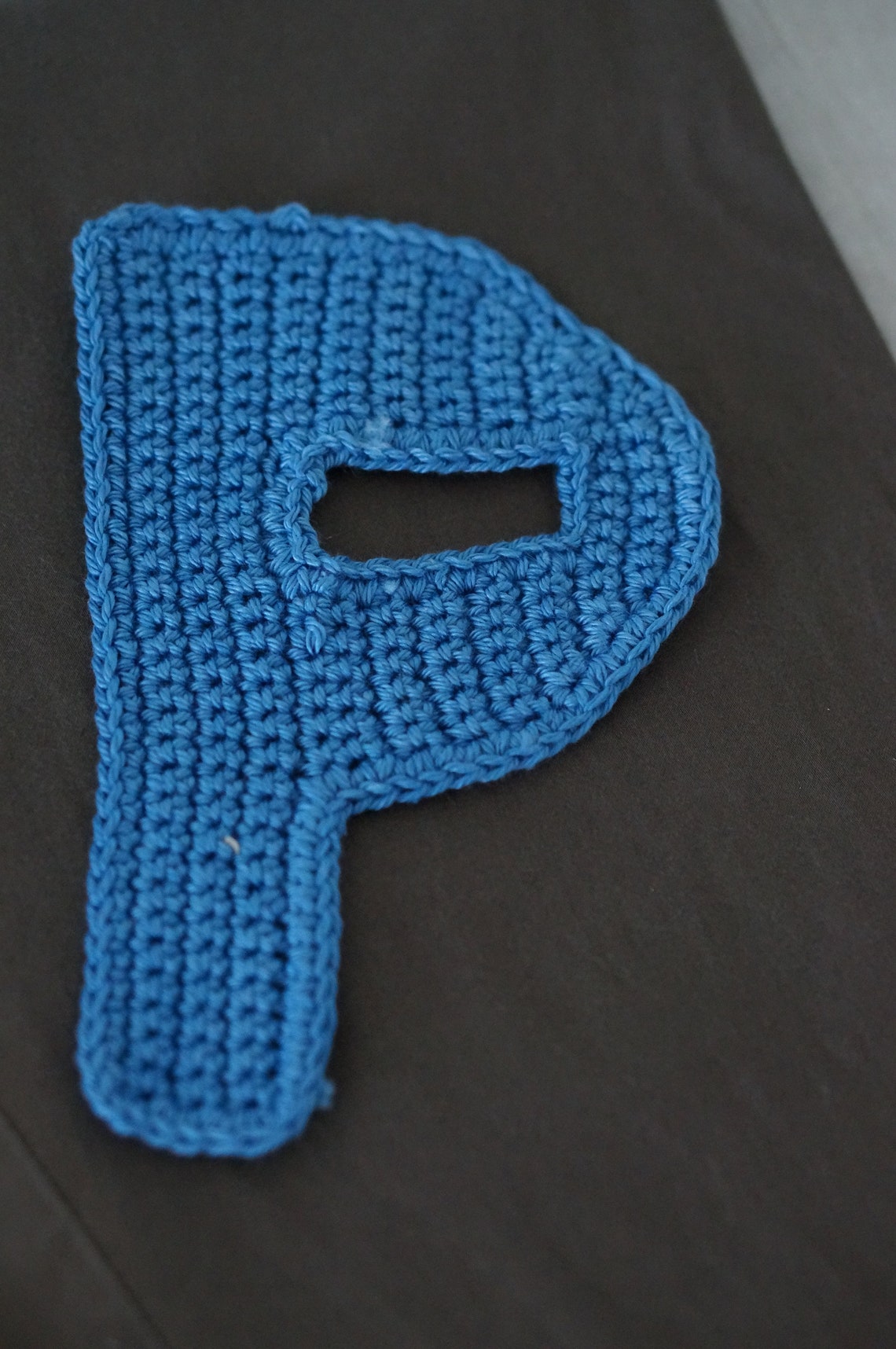Crochet Alphabets: Letter P Crochet Pattern - Etsy