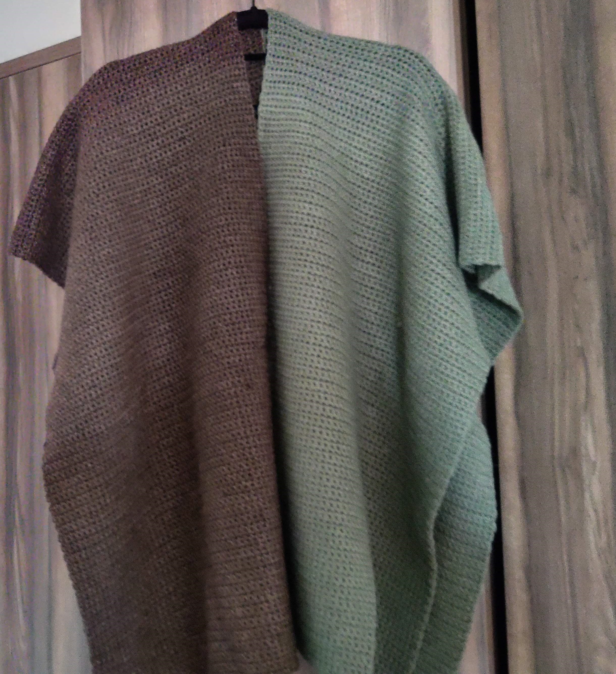 Easy Crochet Cape Poncho Pattern - Etsy