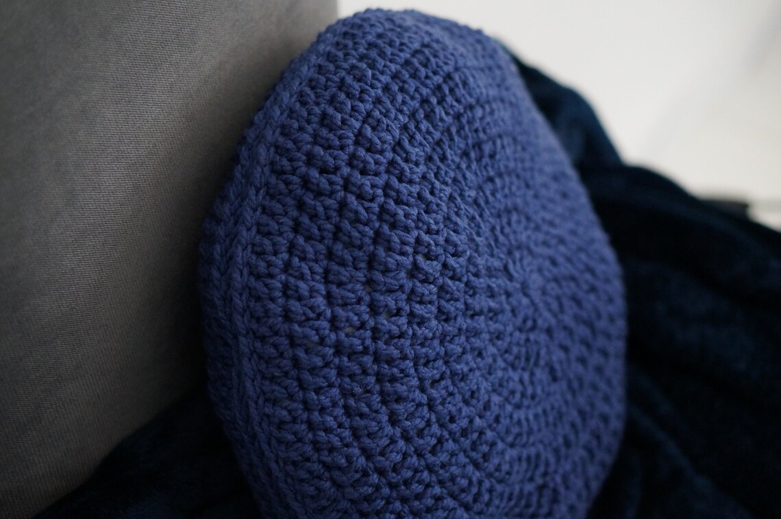 Round Pillow Crochet Pattern - Etsy