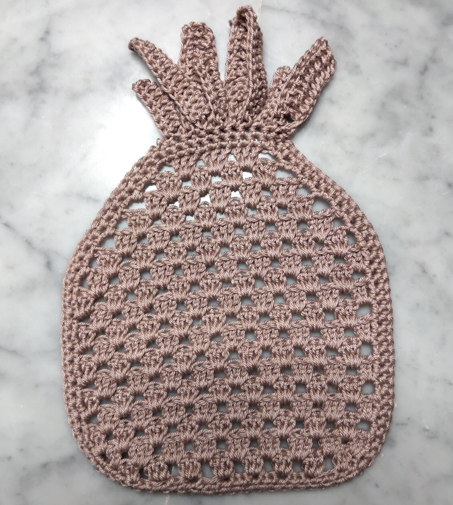 Pineapple Doily Crochet Pattern - Etsy