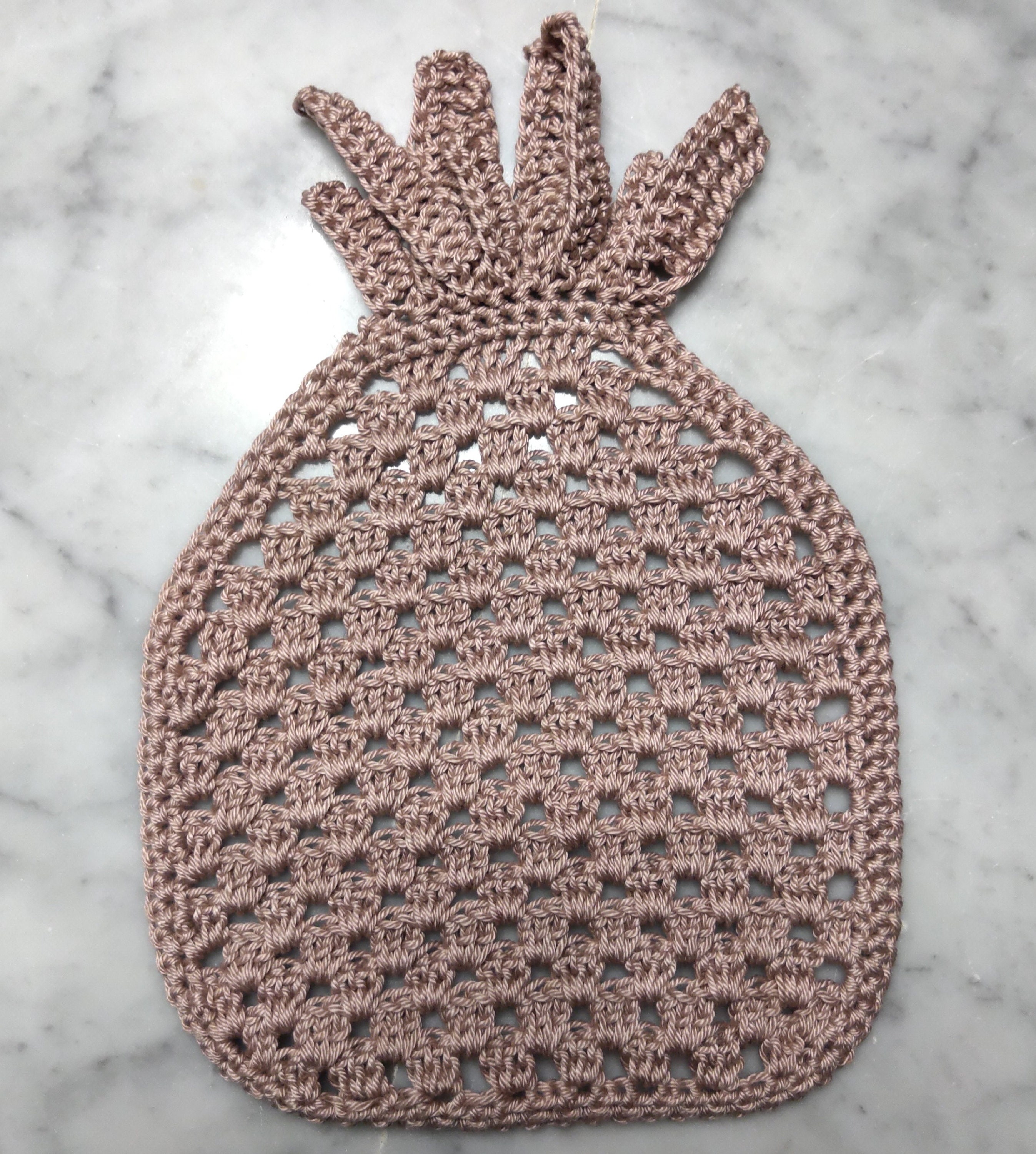 Pineapple Doily Crochet Pattern - Etsy
