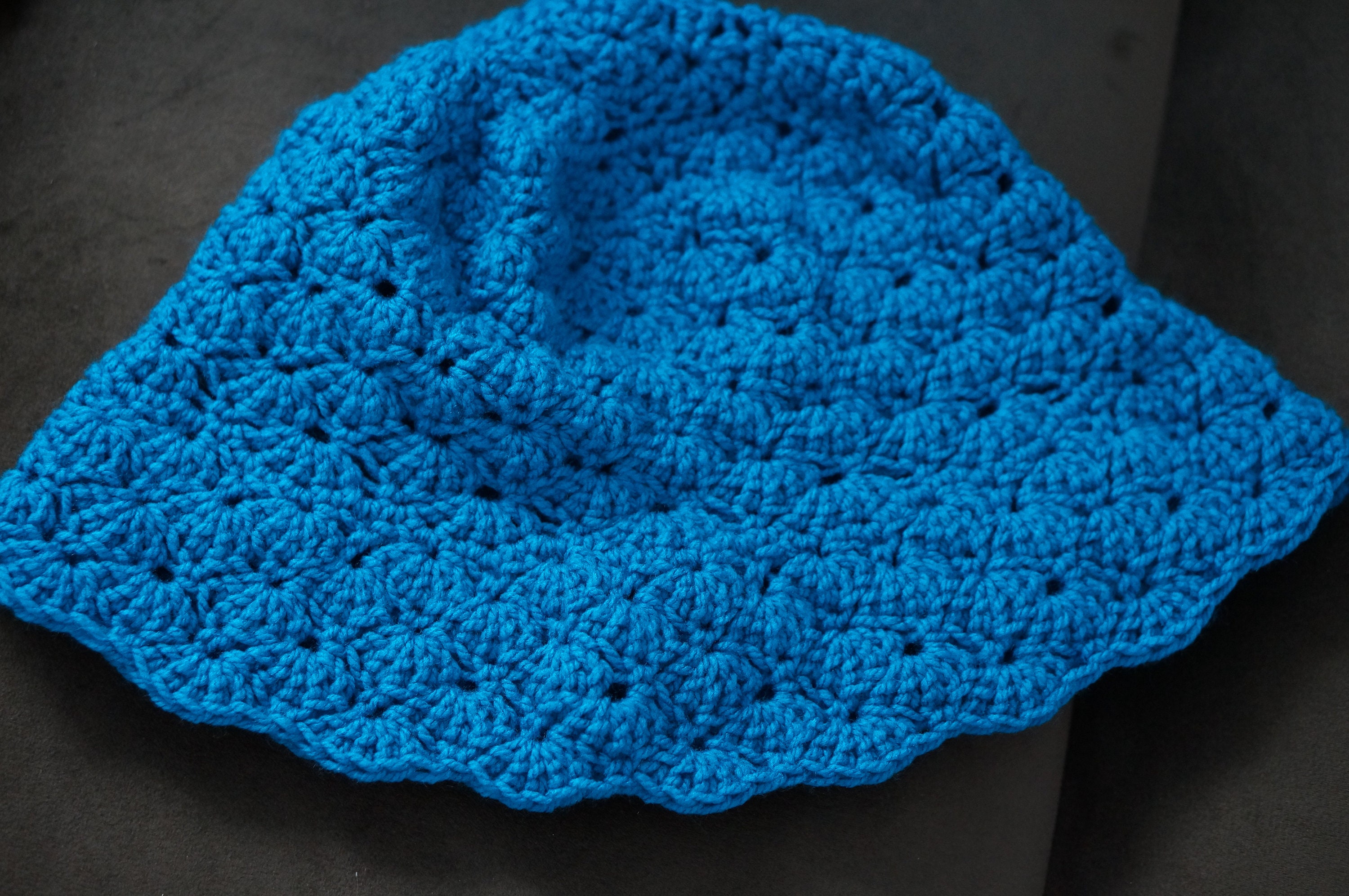 Shell Stitch Bucket Hat Crochet Pattern - Etsy