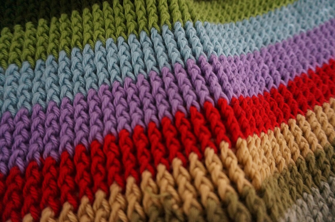 The Textured Baby Blanket Pattern - Etsy
