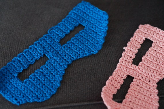 Letter B Crochet Pattern | Etsy