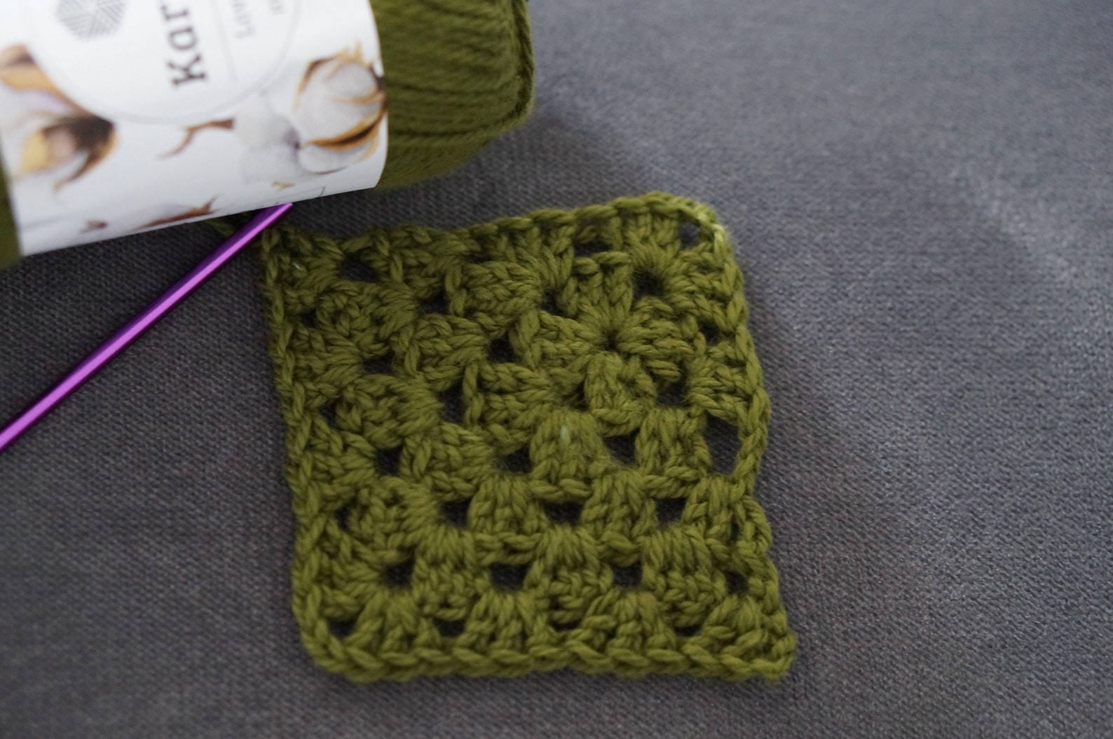 Mitered Granny Square Crochet Pattern - Etsy