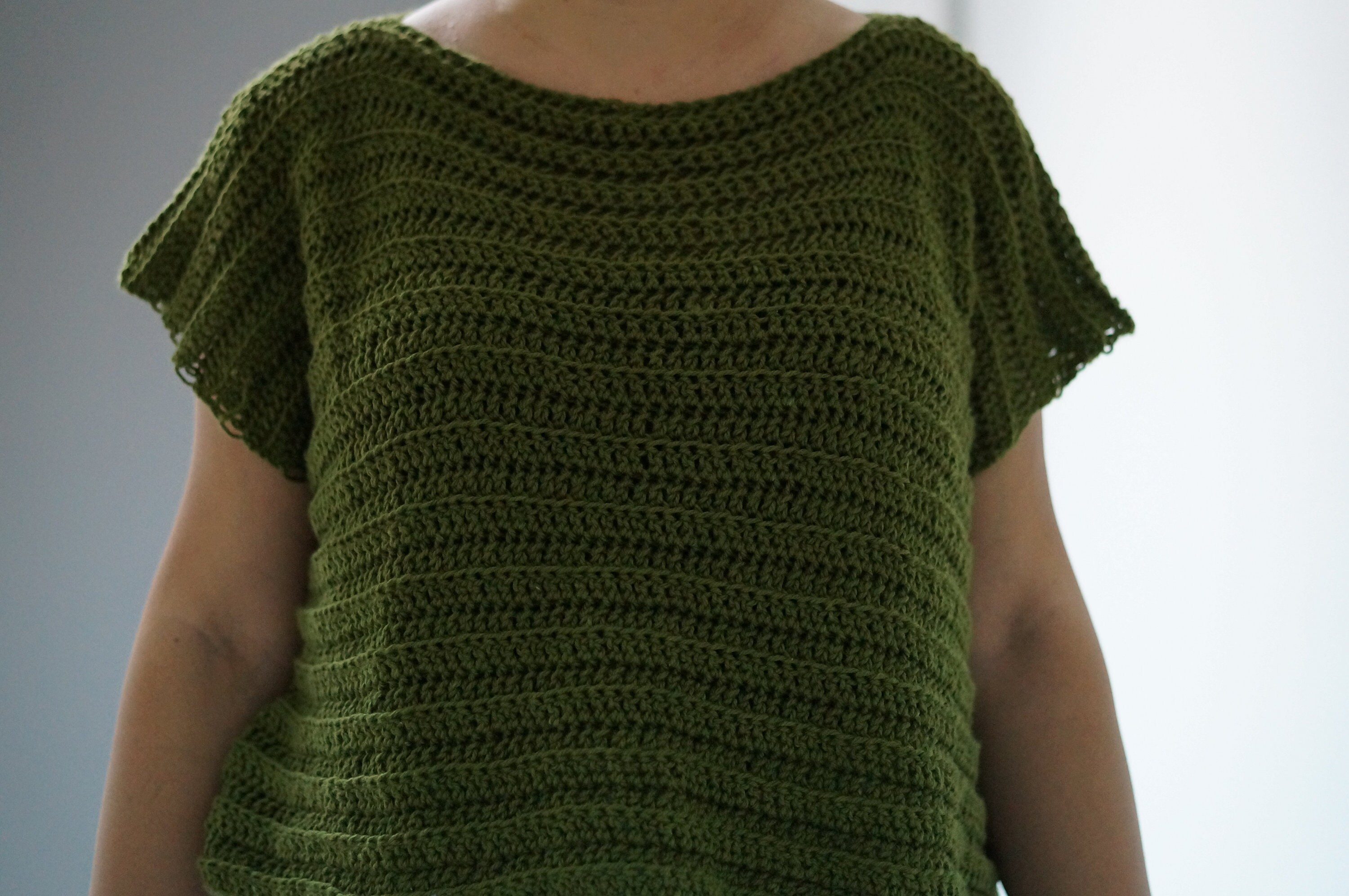 Oversized Top Crochet Pattern - Etsy