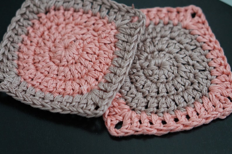 Granny Square Circle Pattern - Etsy