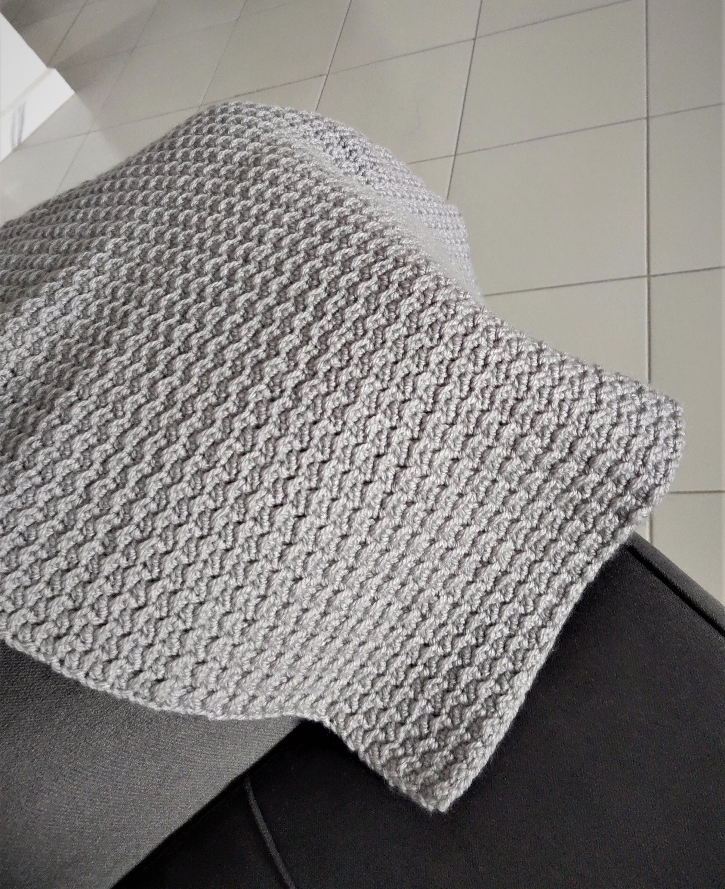 The Crunch Stitch Baby Blanket Pattern - Etsy