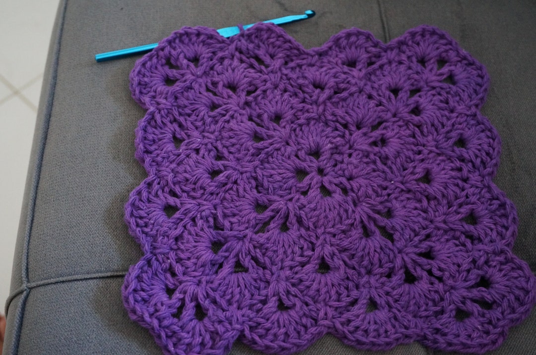 German Shell Stitch Crochet Pattern - Etsy