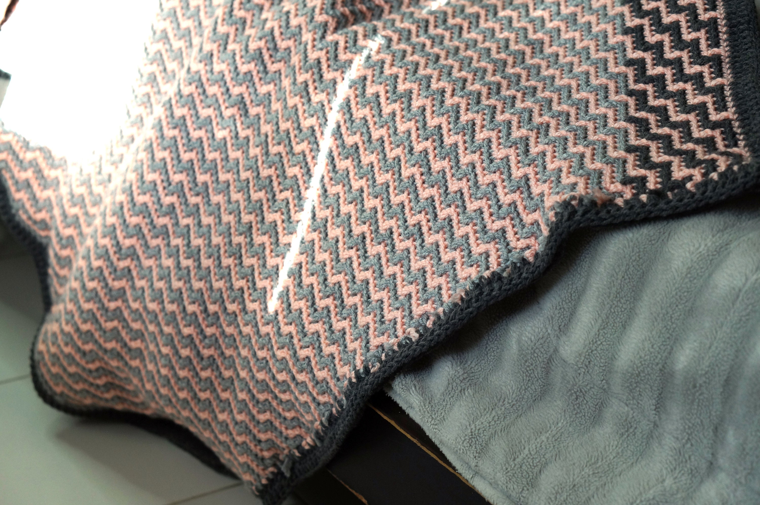 The Mosaic Crochet Blanket Pattern - Etsy