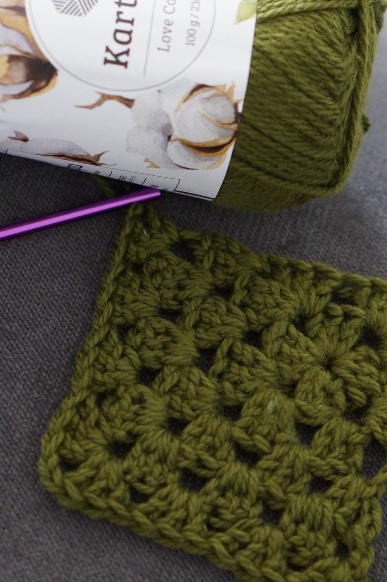 Mitered Granny Square Crochet Pattern - Etsy