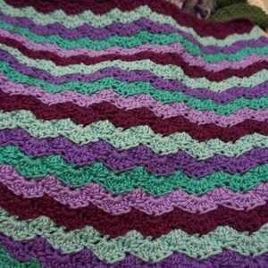 The Shell Stitch Blanket Pattern - Etsy