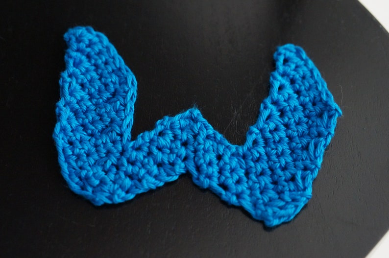Crochet Letter W Pattern - Etsy