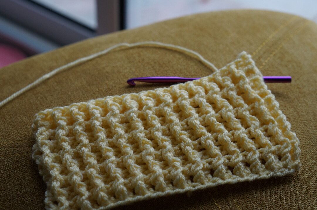 Double Layered Crochet Stitch Pattern - Etsy