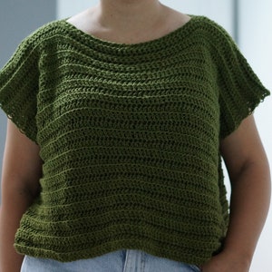Oversized Top Crochet Pattern - Etsy